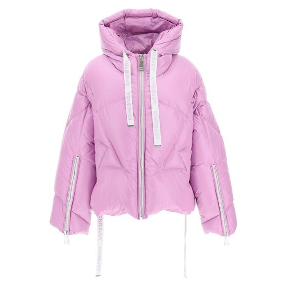 KHRISJOY | Jackets & Coats | Khrisjoy Khris Iconic Shiny Padded Jacket ...